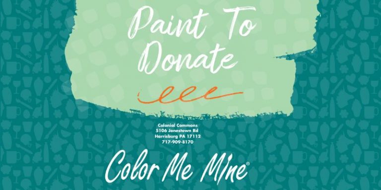 Paint to Donate Organization Sign up - Harrisburg